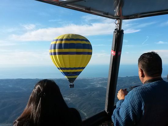 Spain Hot Air Balloon Ride - Sunrise Flight over Catalonia from ...