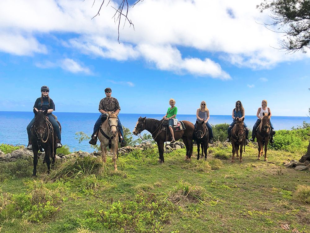 Oceanfront Trail Horseback Riding Tour at Maui Mountain Activities ...