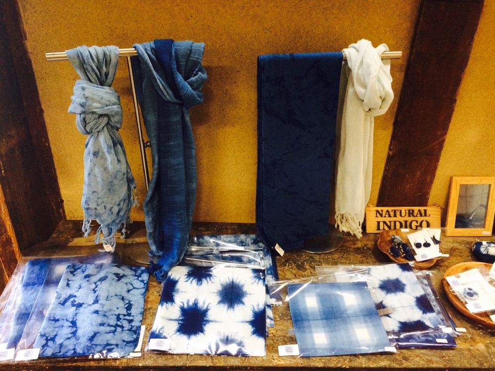 Traditional Tokushima Aizome Indigo Cloth Dyeing Experience in ...