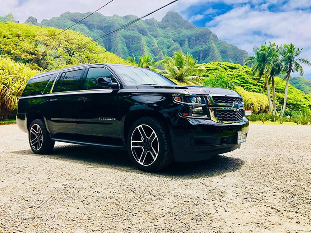 Oahu Car Service - Luxury Black SUV Hourly Private Charter ...