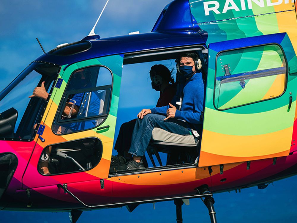 Rainbow Helicopters Doors-Off Flight & Air Sightseeing Adventure from ...
