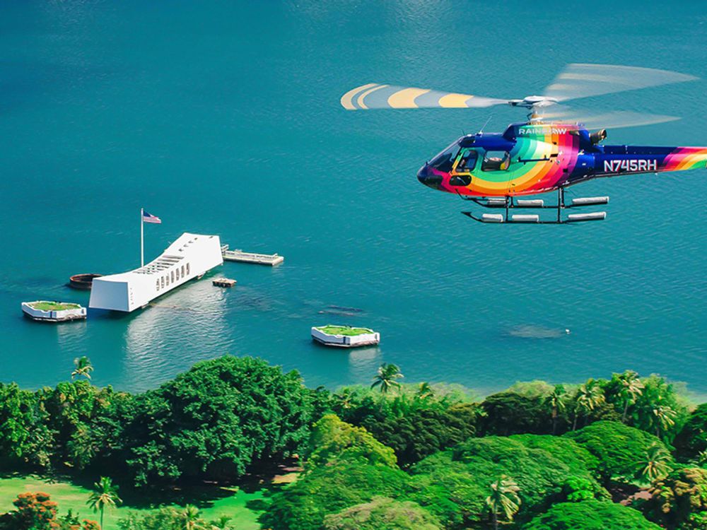 Rainbow Helicopters Scenic Island Air Tours from Honolulu tours ...