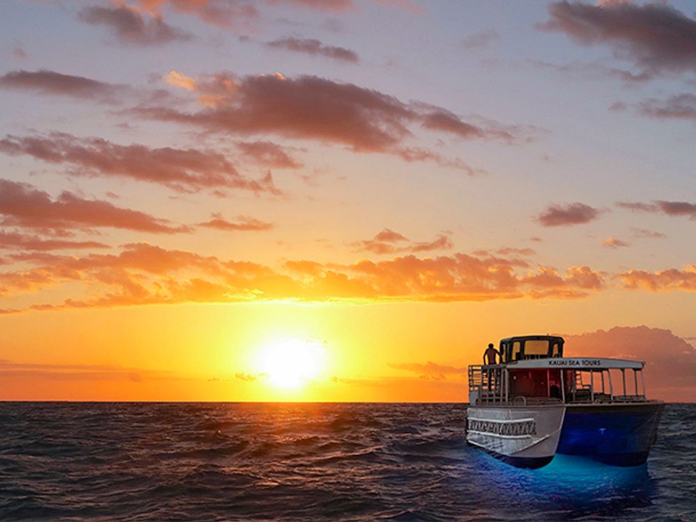 Na Pali Sunset Snorkel Cruise with Dinner & Open Bar - Kauai Sea Tours ...