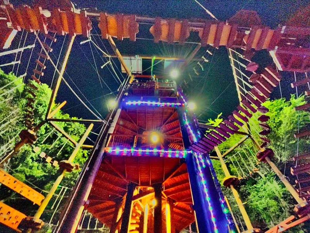 Oahu Night Ninja Challenge Tower & Obstacle Course - Coral Crater ...