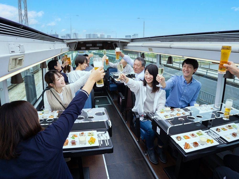 Tokyo Restaurant Bus: French Lunch & Tokyo Sightseeing - Tokyo - VELTRA