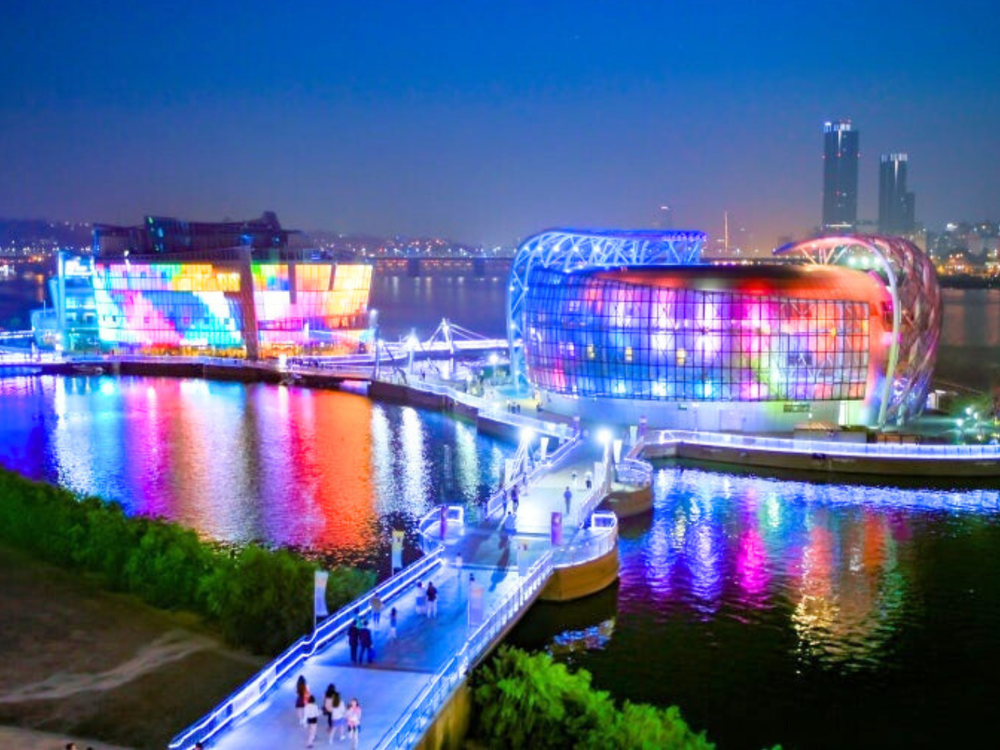 到着日の夜OK！ソウル夜景貸切チャーターツアー 人気の夜景スポット3時間 漢江公園 虹の噴水ショー+セビッソム+光化門広場+清渓川＜日本人スタッフ常駐サポート＞ | ソウルの観光・オプショナル ...
