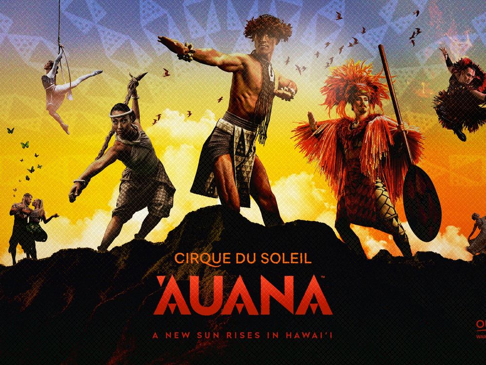 Auana Cirque du Soleil Honolulu Show Tickets - Waikiki Beachcomber ...