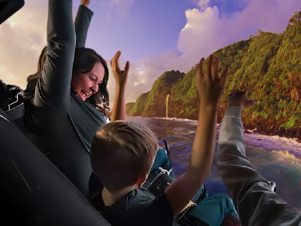 Soar Above Hawaii Island on an 8K & 4D Flying Movie Ride - Flight of ...